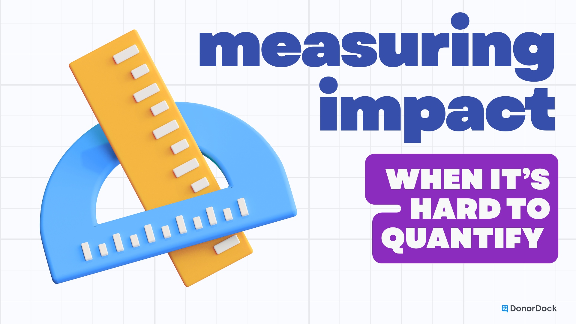 How Do You Measure Impact When Your Work Is Hard To Quantify?